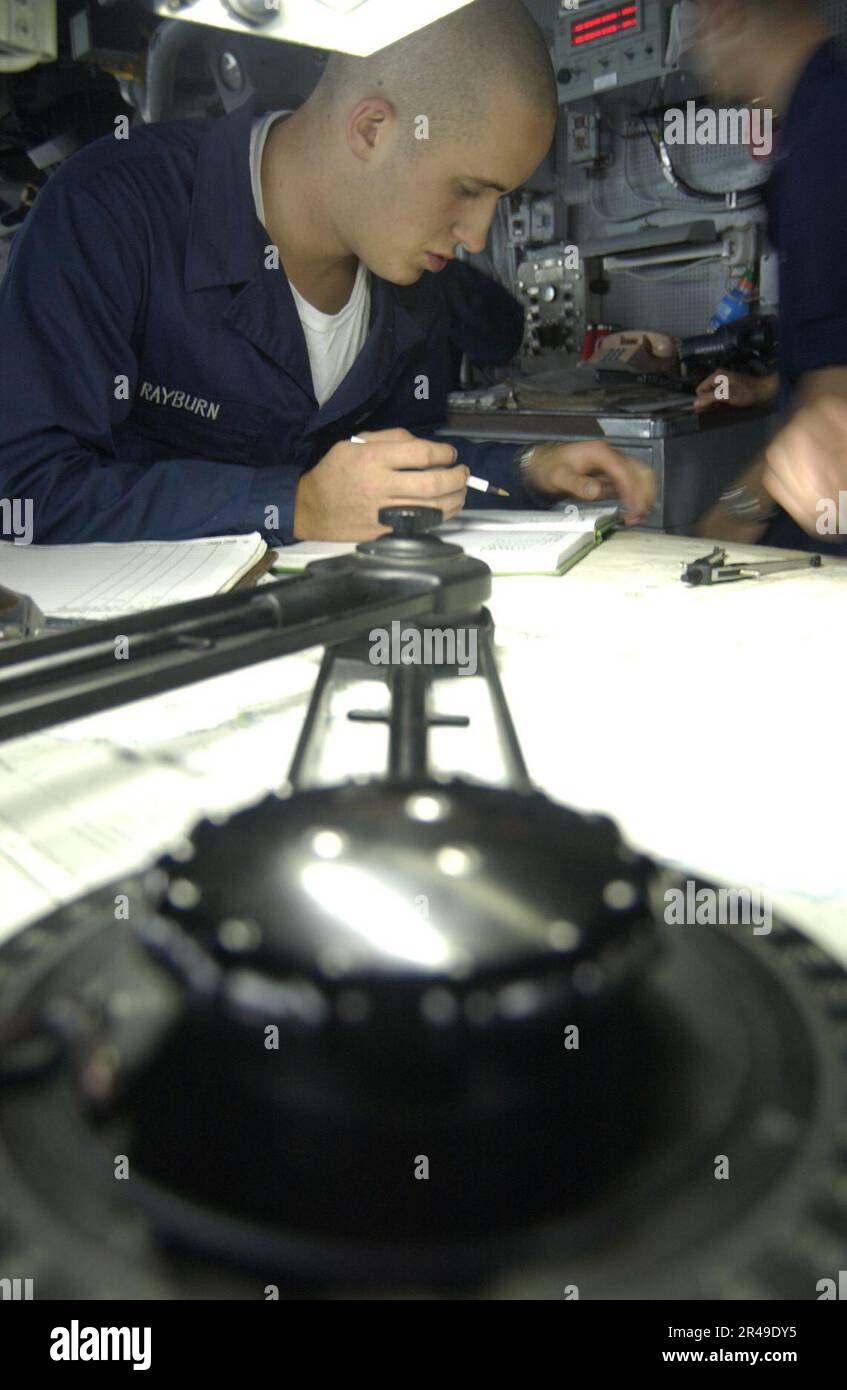 US Navy Quartermaster Stock Photo - Alamy
