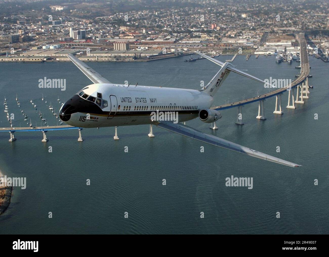 US Navy A C-9B Skytrain II from the Conquistadors of Fleet Logistics ...