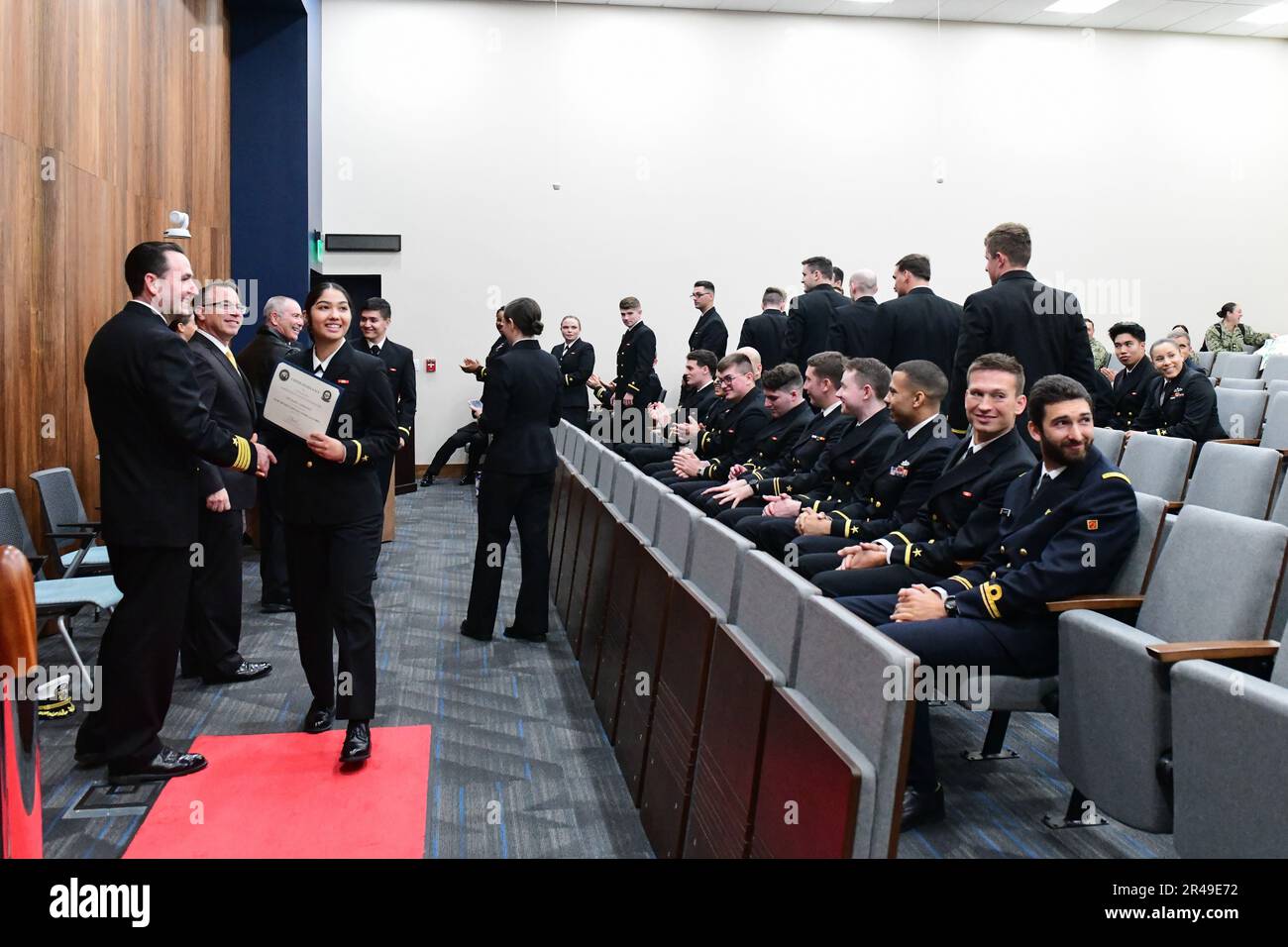 230331-N-UN585-1022 NAVAL BASE SAN DIEGO (March 31, 2023) Graduates of ...