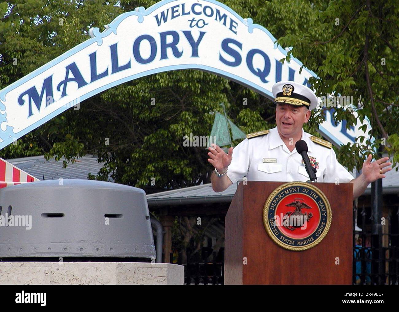 US Navy Vice Adm. Albert H. Konetzni, Jr., deputy commander U.S ...