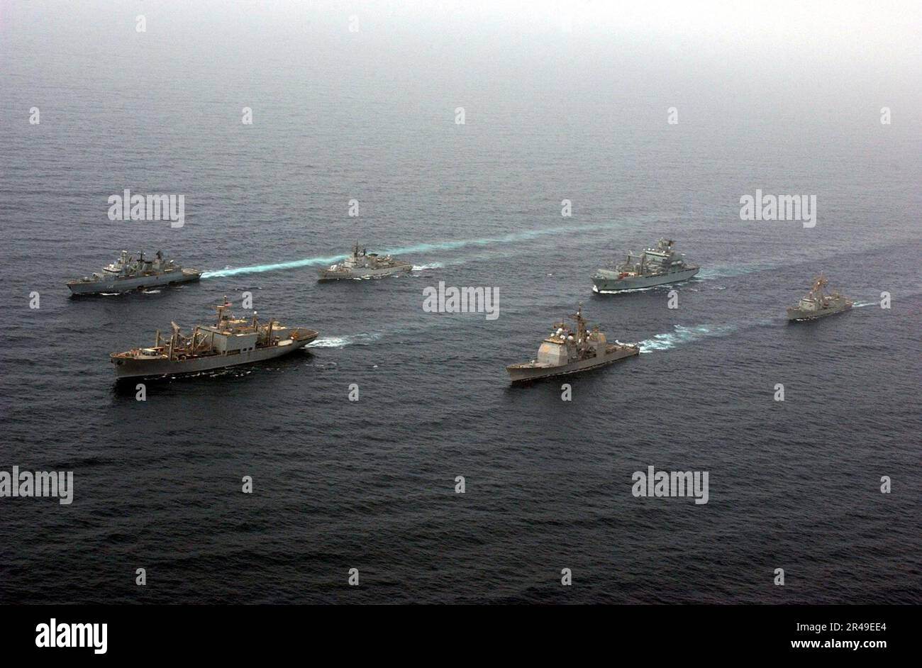 US Navy The fleet of multinational ships involved with Exercise Sea ...