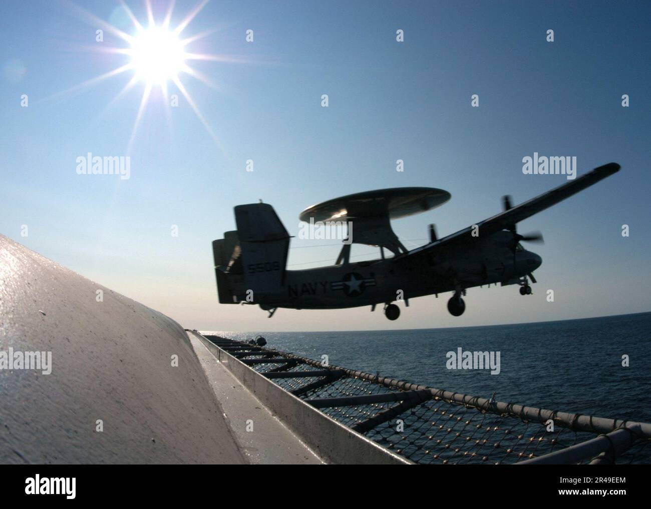 US Navy An E-2C Hawkeye, from the Carrier Airborne Early Warning ...