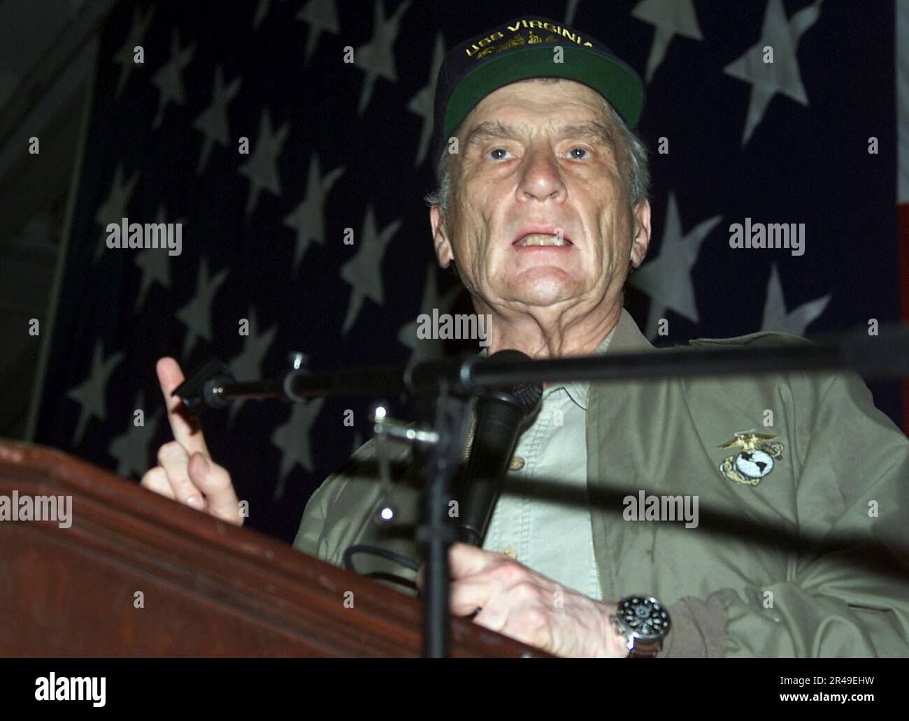 US Navy U.S. Senator John Warner (R-Va.) Ch, Senate Armed Services ...