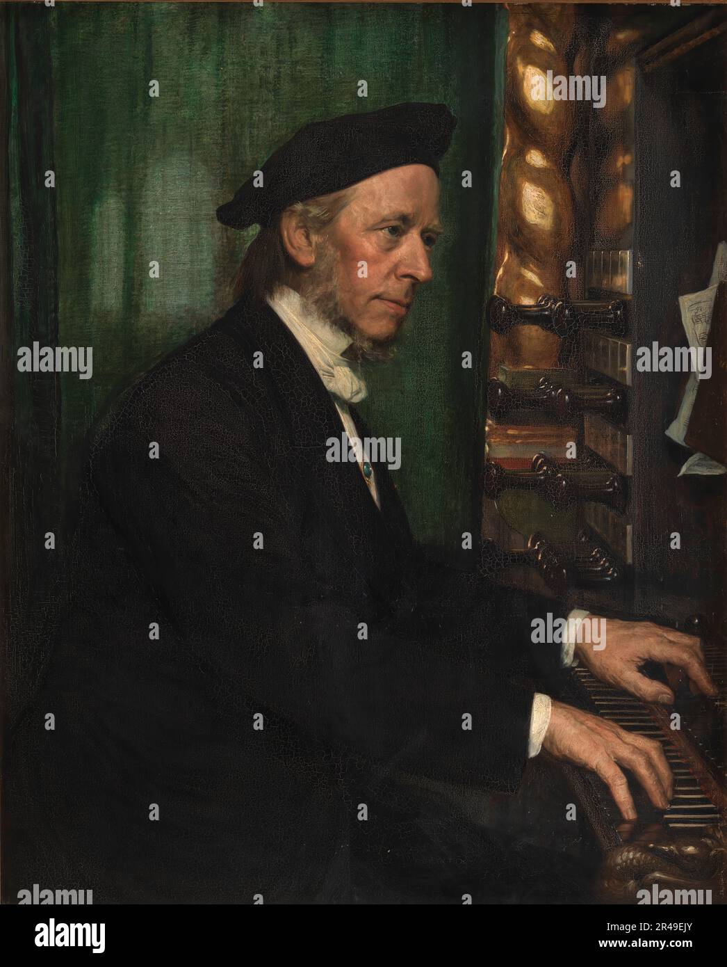 The artist's father-in-law Professor Hans Matthison-Hansen, court ...