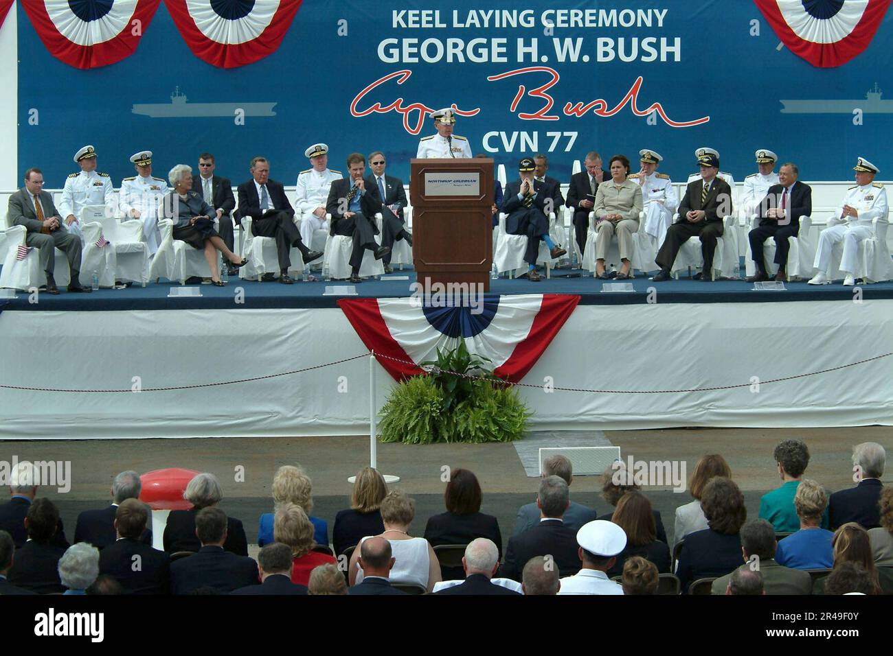 US Navy Adm. Vern Clark Stock Photo - Alamy