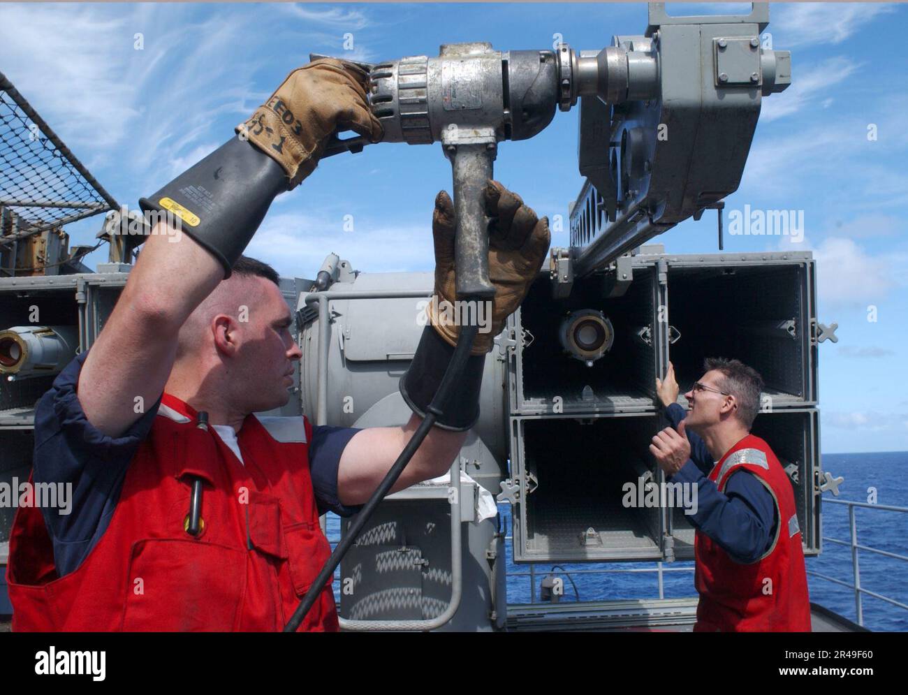 US Navy Fire Control Technician Stock Photo - Alamy
