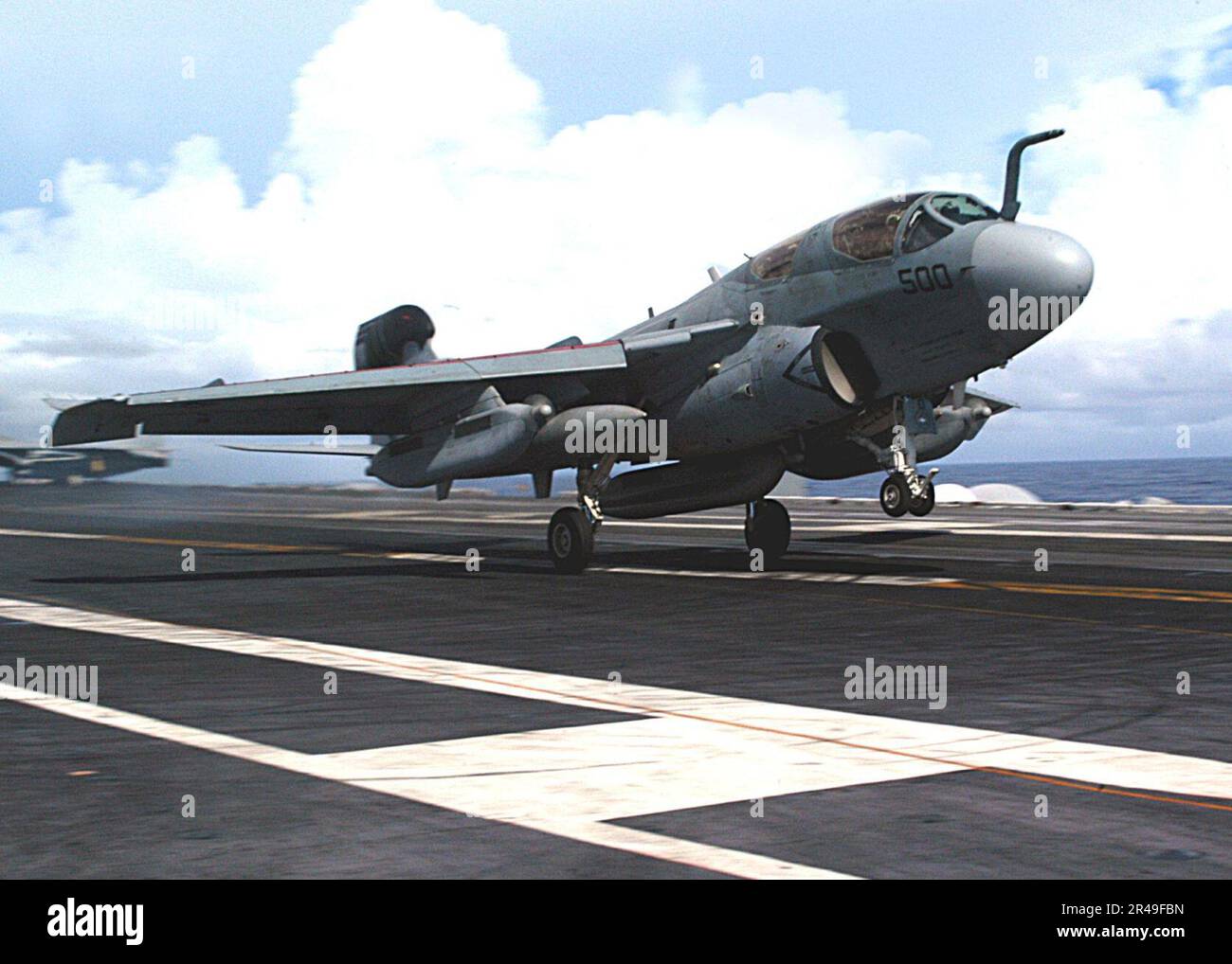US Navy An EA-6B Prowler assigned to the Shadow Hawks of Electronic ...