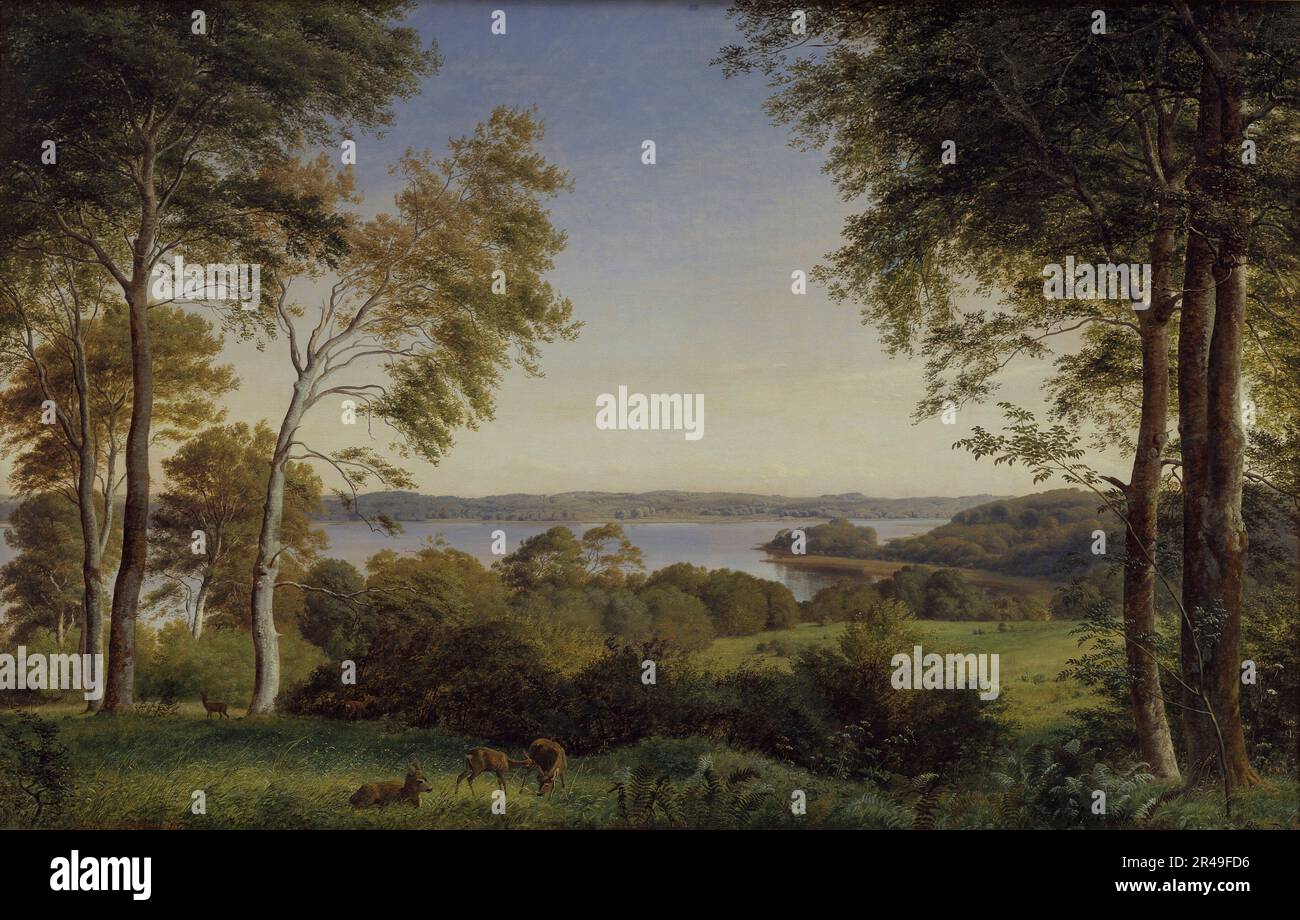 View of Lake Skarre, 1845 Stock Photo - Alamy