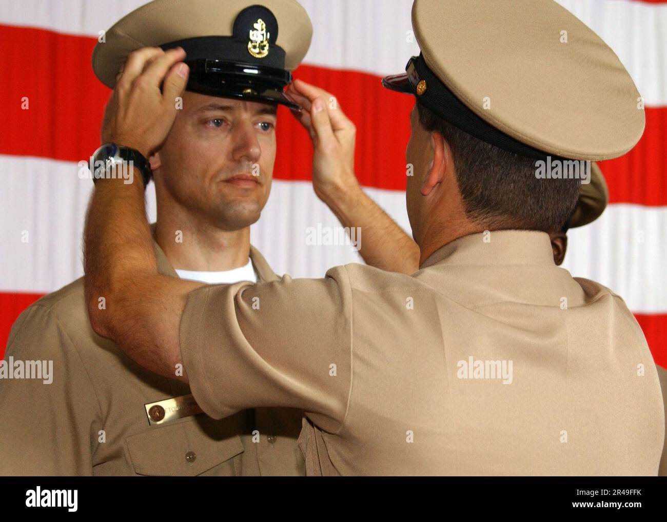 US Navy Newly pinned Stock Photo - Alamy