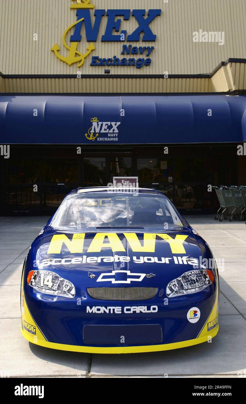 US Navy No. 14 Navy ''Accelerate Your Life'' Chevrolet Monte Carlo show ...