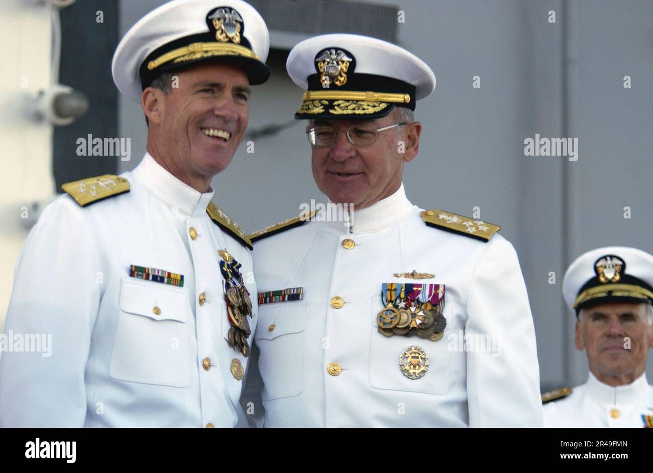 US Navy Admiral Vern Clark Stock Photo - Alamy