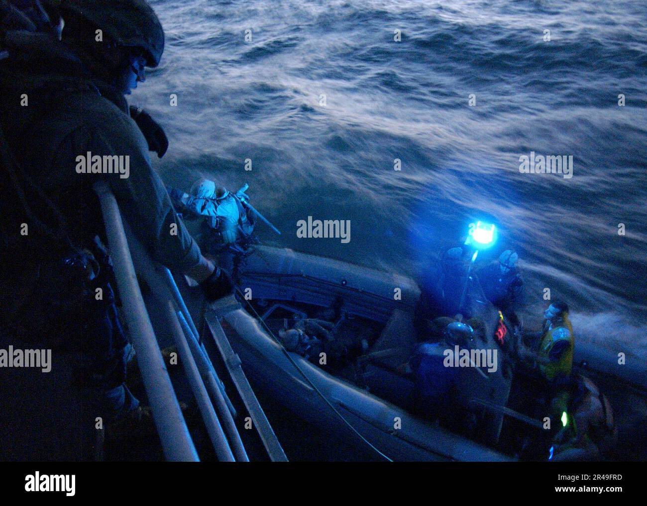 US Navy Marines assigned to the 13th Marine Expeditionary Unit (MEU ...