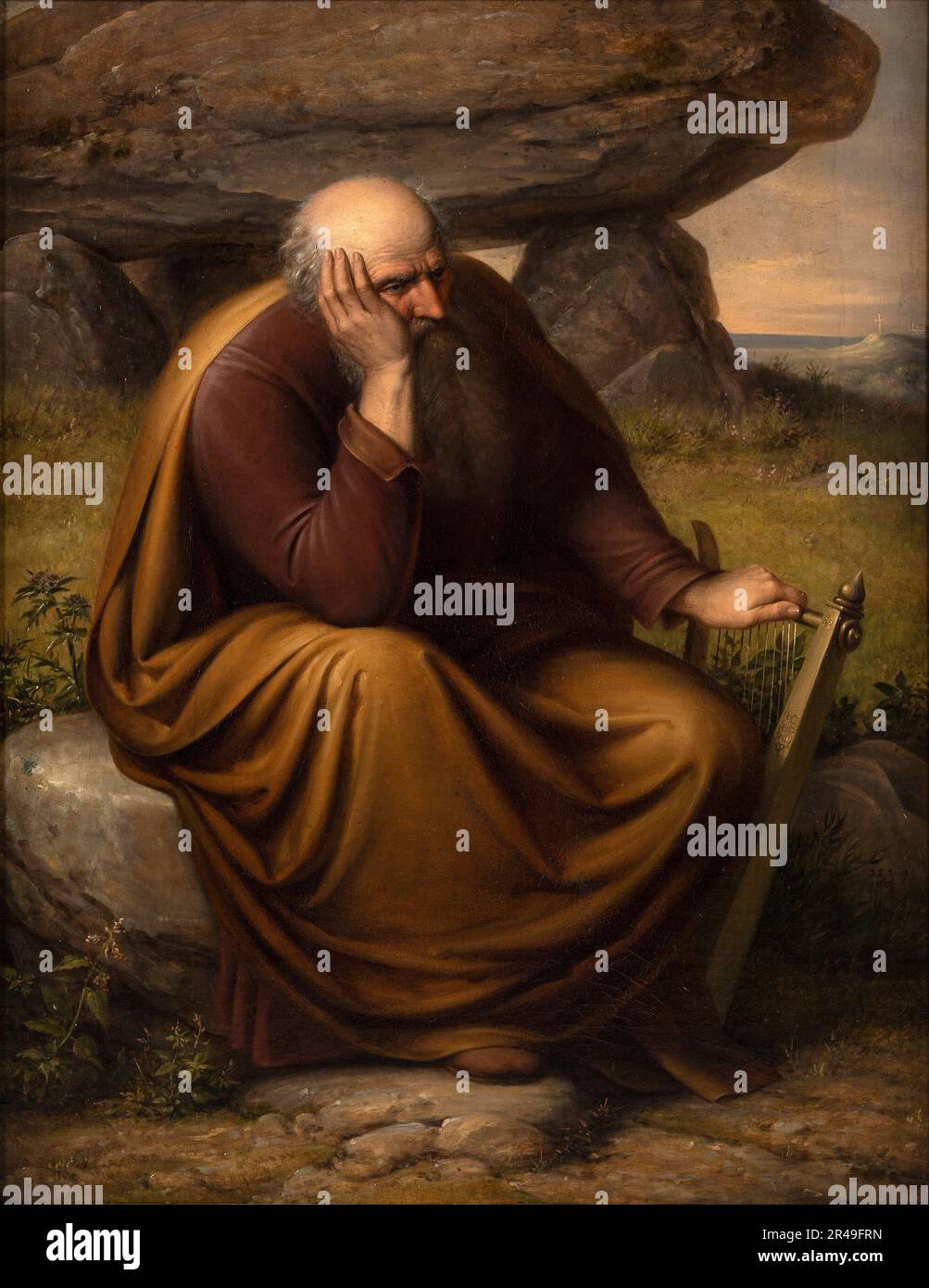 The Last Skald, 1837. (A skald was a composer and reciter of poems ...