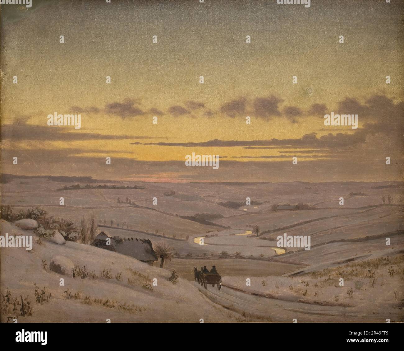 Rural country location setting winter hi-res stock photography and ...