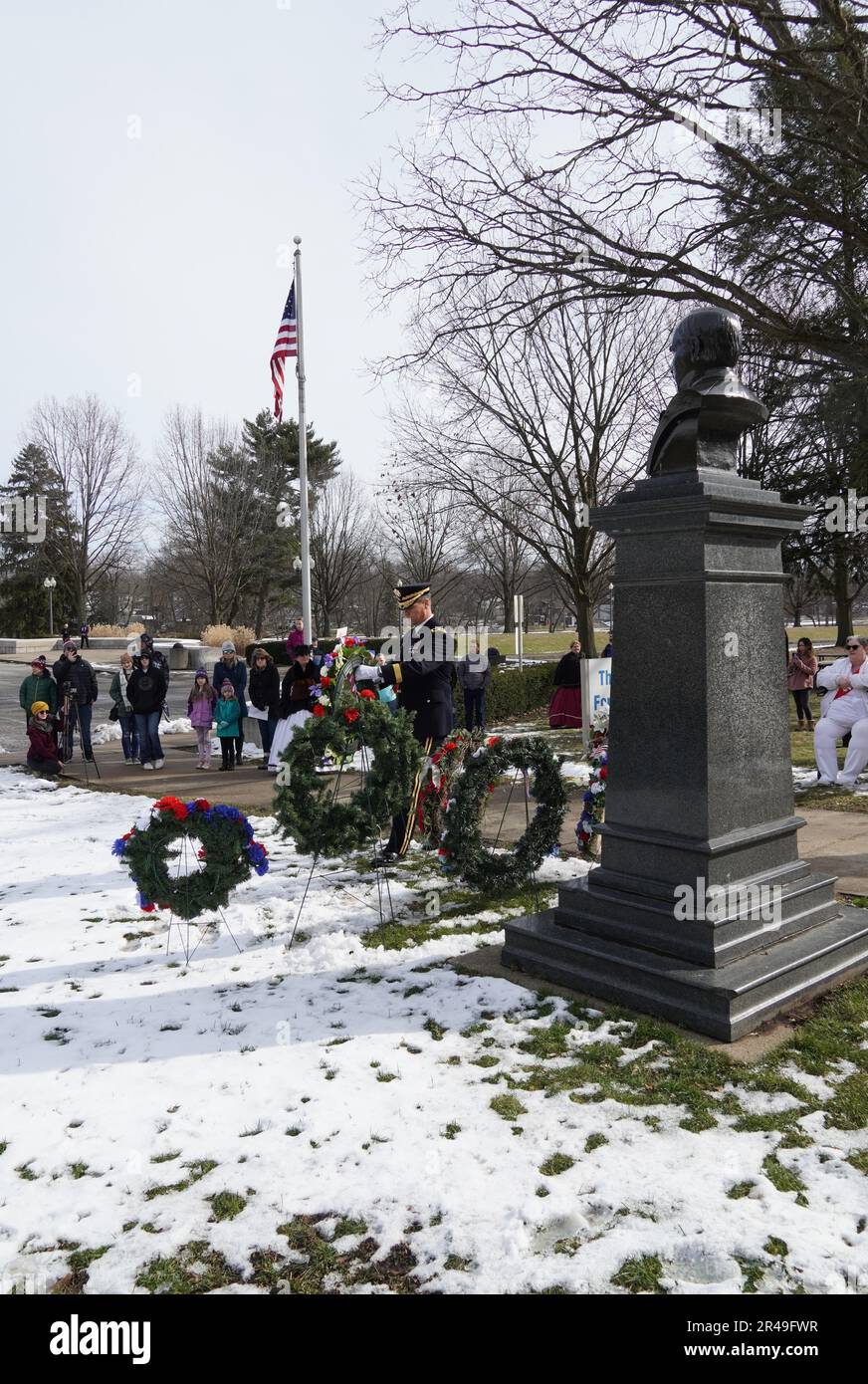 Representing President Joseph Biden, Brig. Gen. Andrew Scarcella ...