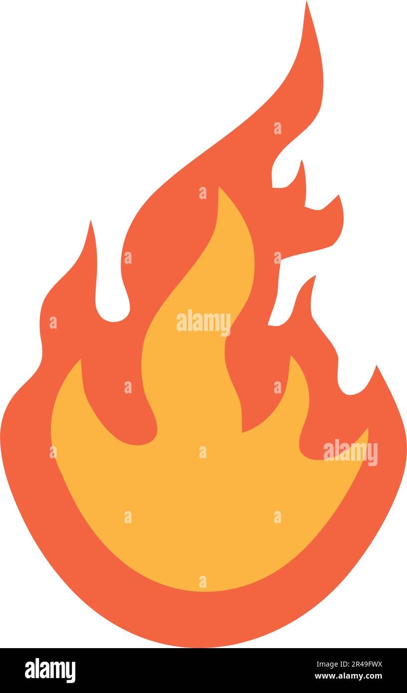 Burning inferno design Stock Vector Image & Art - Alamy