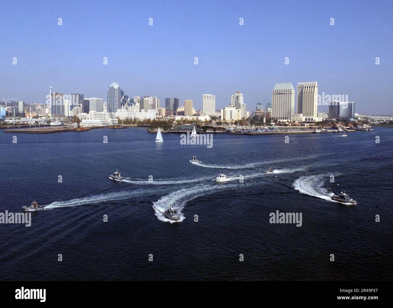 US Navy Patrol Craft, assigned to Command Navy Region Southwest's Boat ...