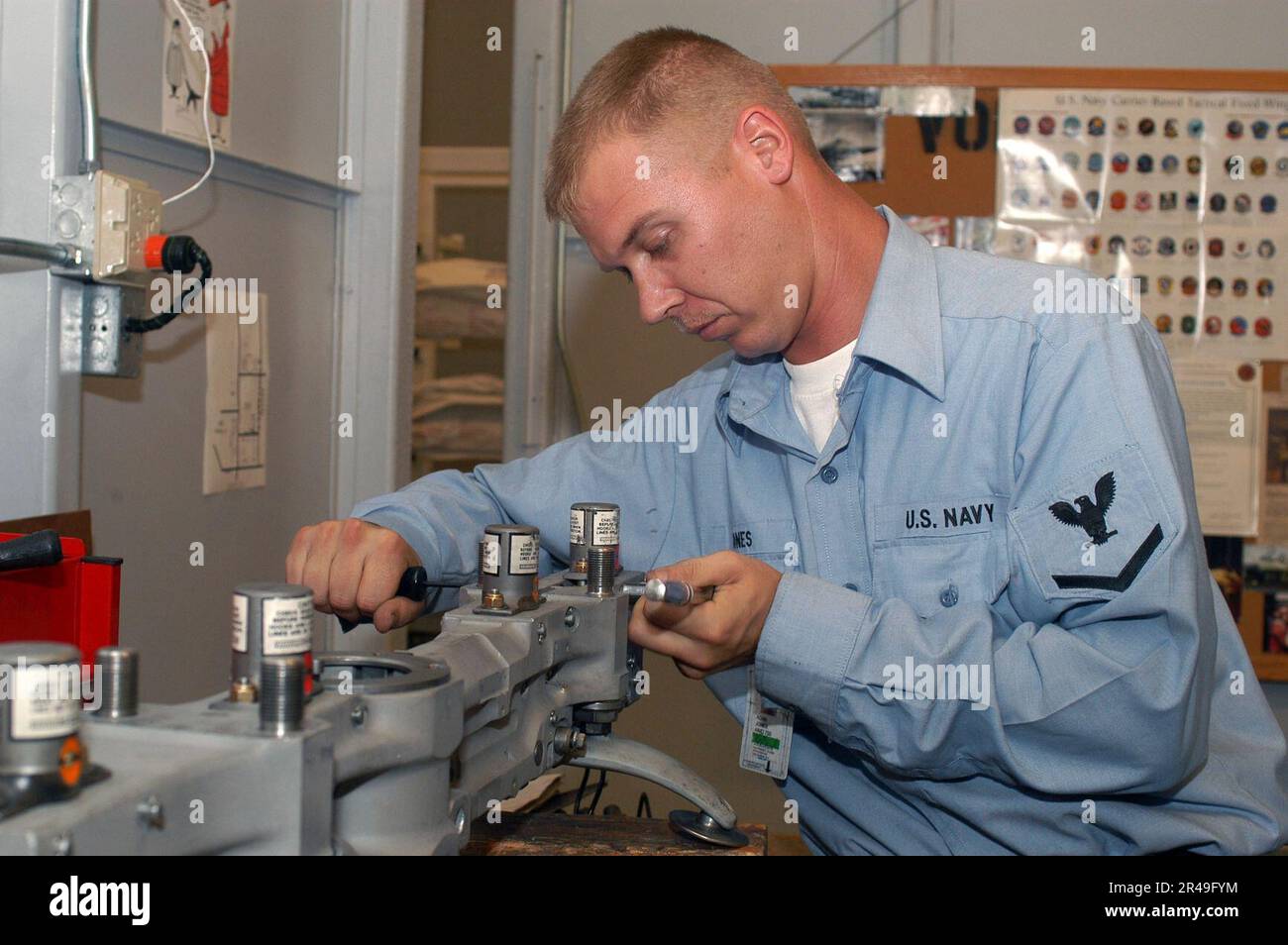 US Navy Aviation Ordnanceman Stock Photo - Alamy