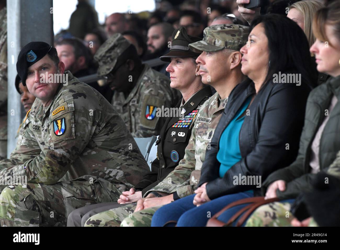Col. Robin Husted, U.S. Africa Command's J-1, or personnel officer ...