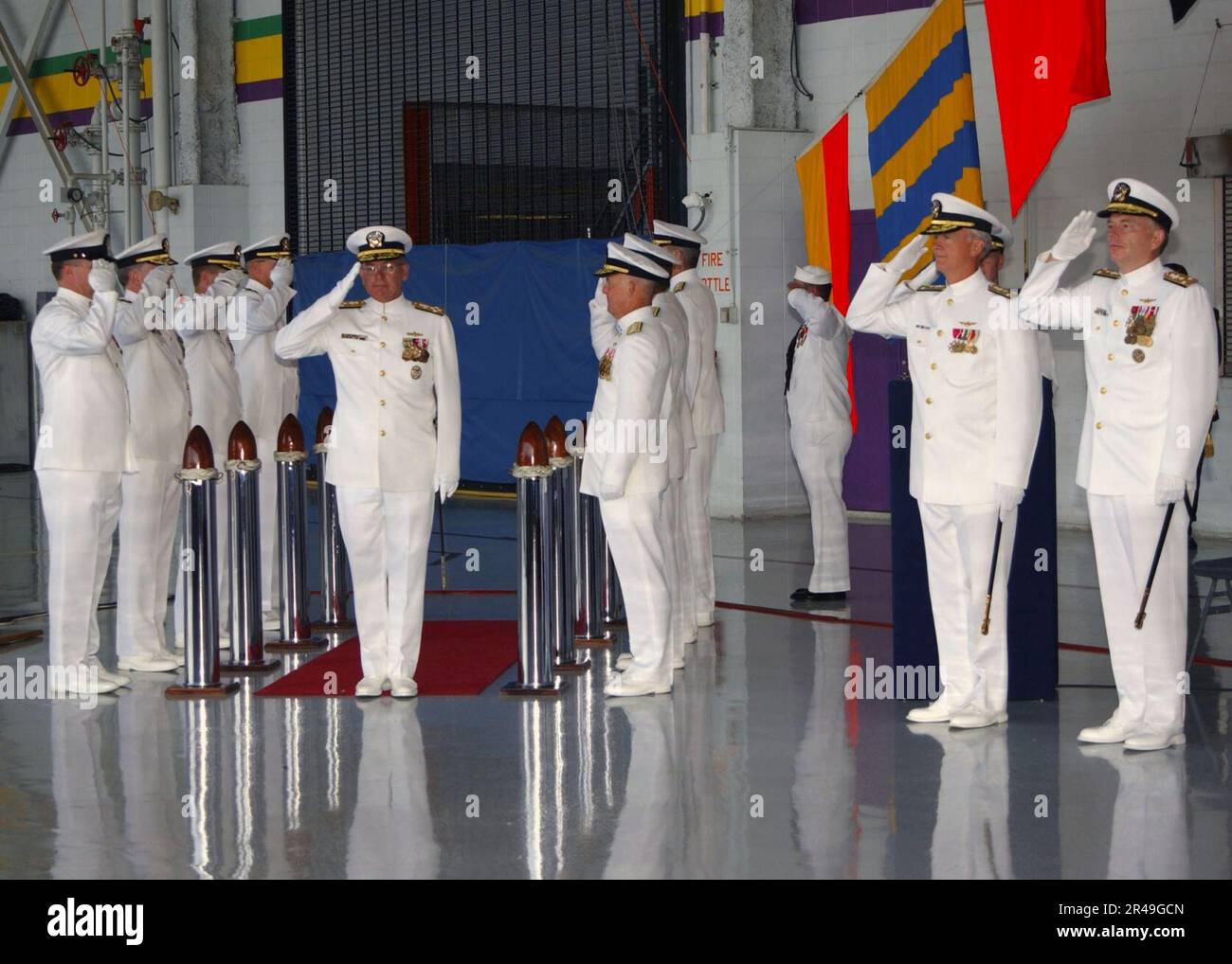 US Navy Admiral Vern Clark Stock Photo - Alamy