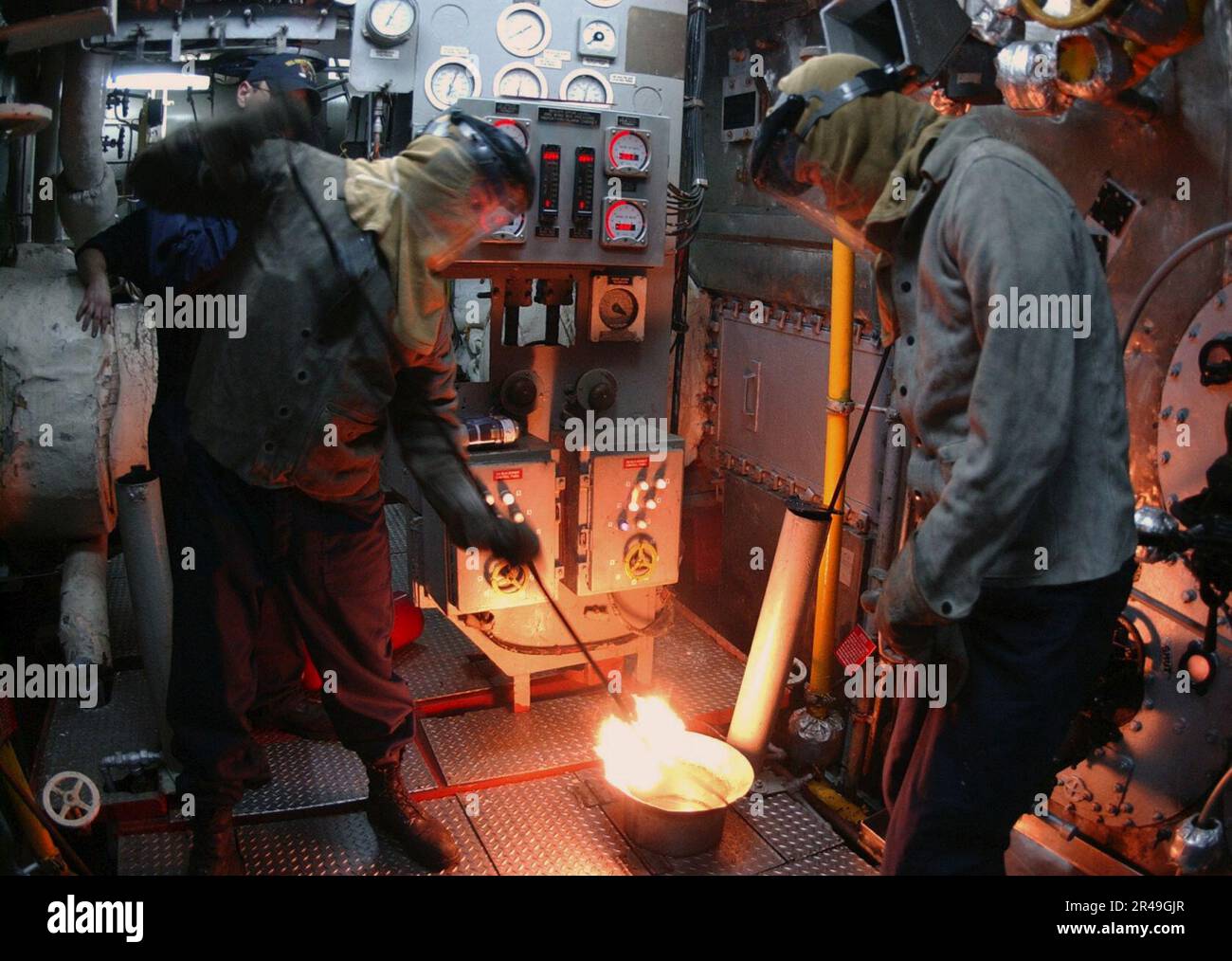 US Navy Machinist's Mate Stock Photo - Alamy