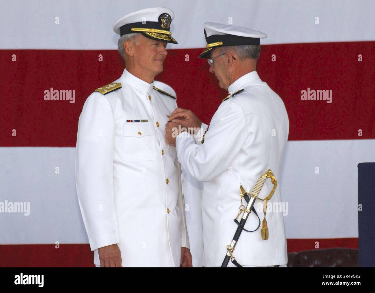 US Navy Admiral Vern Clark Stock Photo - Alamy