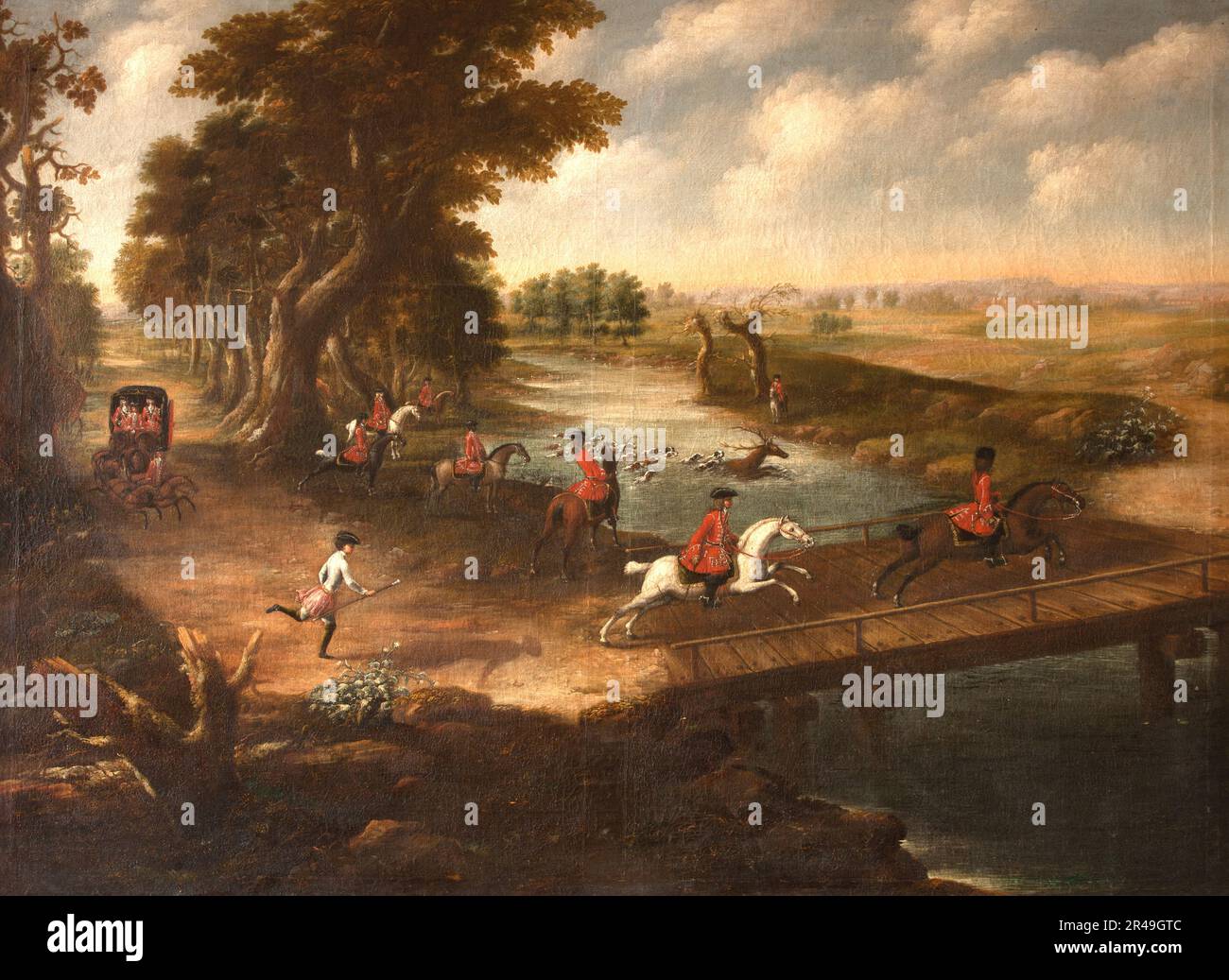 Royal stag hunting art hi-res stock photography and images - Alamy