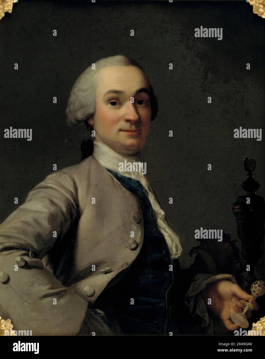 Portrait of Lorenz Spengler, Ivory Turner and Curator of the Royal ...