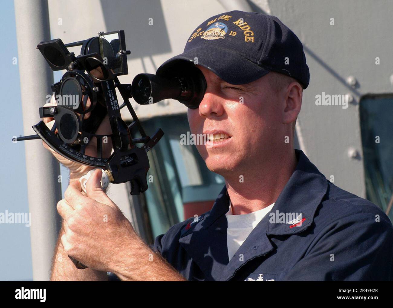 US Navy Quartermaster Stock Photo - Alamy