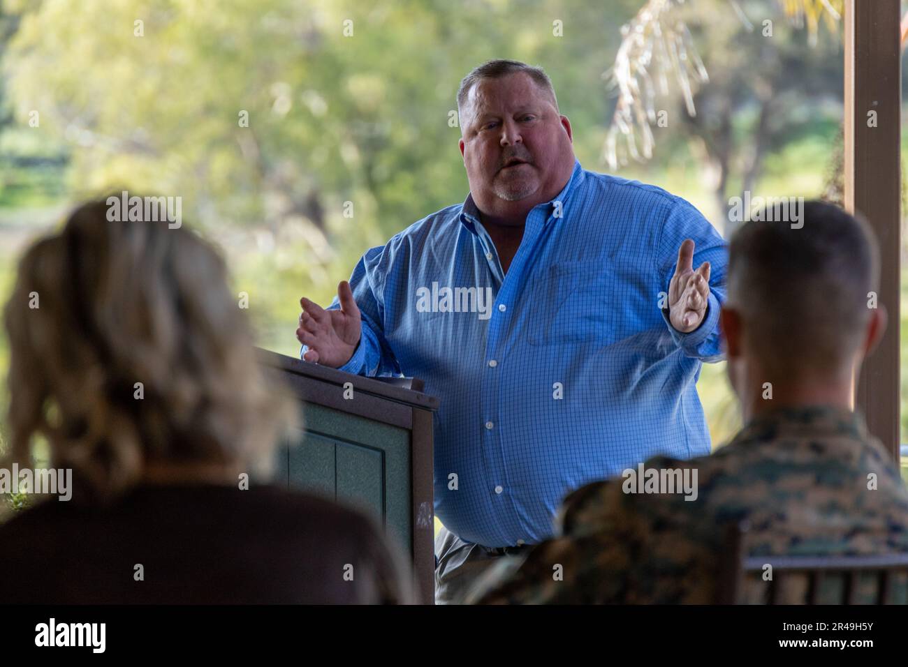 Steven Wolfe, the facility manager for Marine Corps Installations West ...