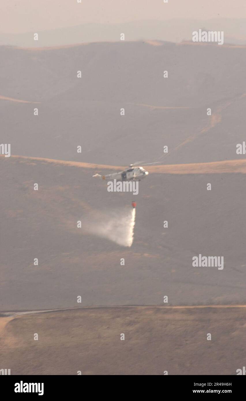 US Navy A Sea King helicopter (UH-3H) assigned to the ''Golden Gators ...