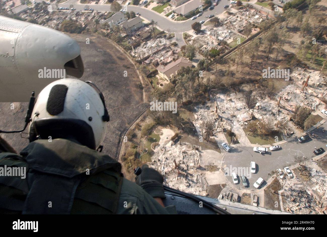 US Navy A Sea King helicopter (UH-3H) assigned to the Golden Gators of ...
