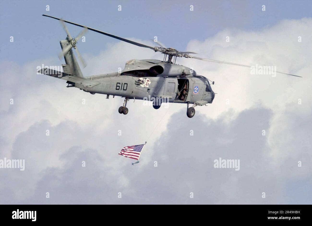 US Navy An SH-60F Seahawk assigned to the Indians of Helicopter Anti ...