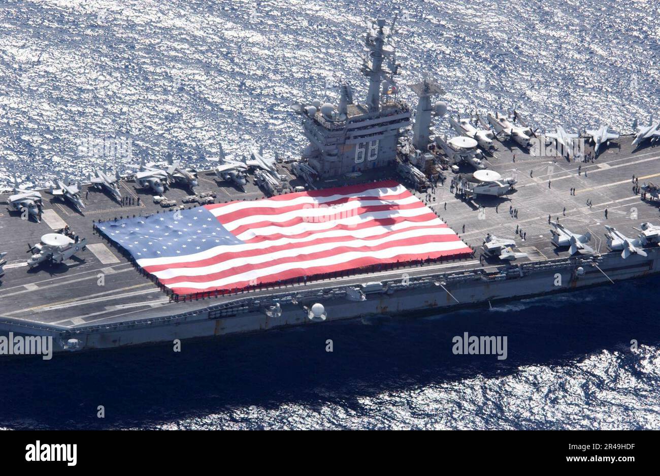 US Navy USS Nimitz (CVN 68) and Carrier Air Wing Eleven (CVW-11 ...