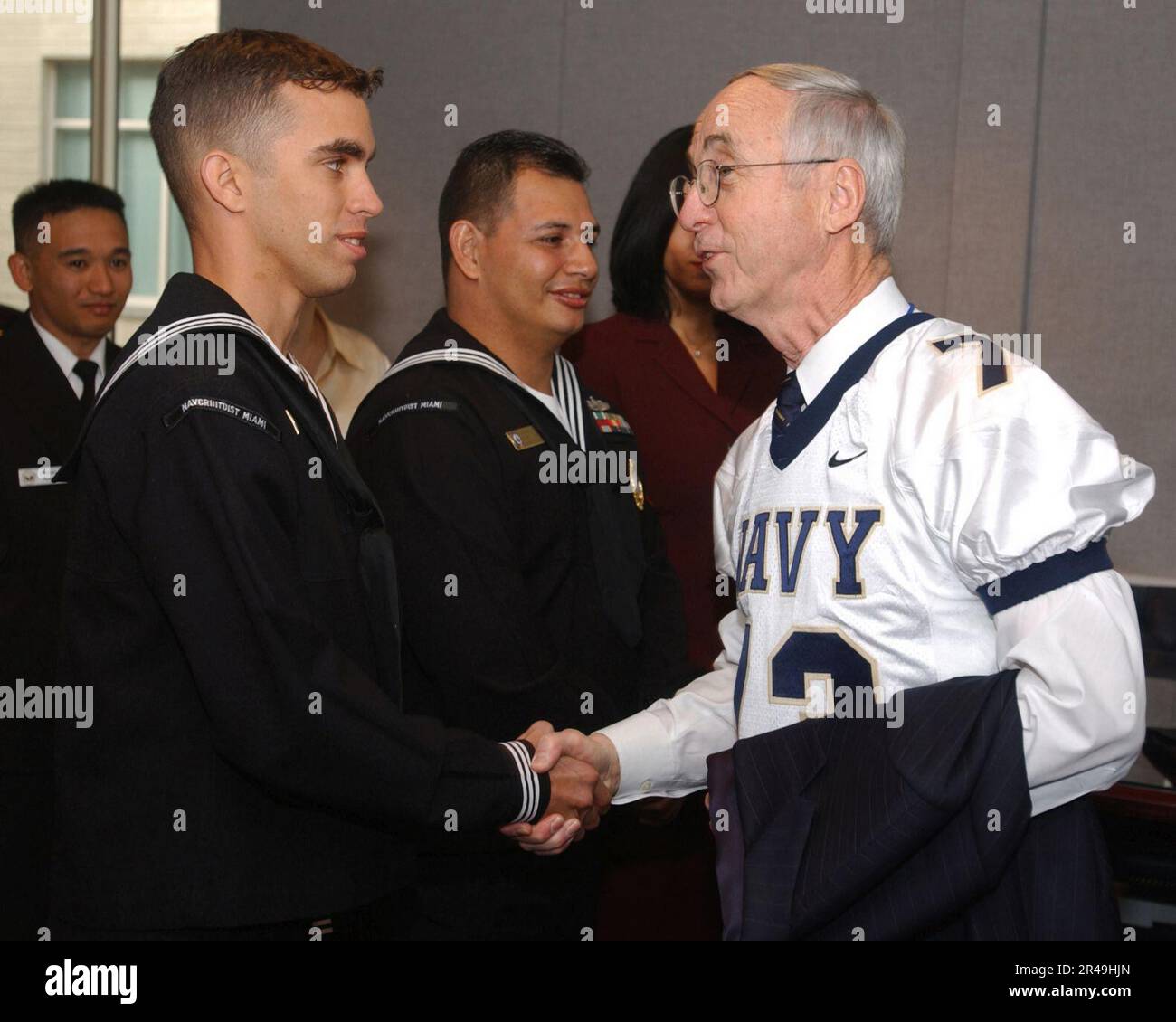 US Navy The Honorable Gordon R. England, Secretary of the Navy (SECNAV ...