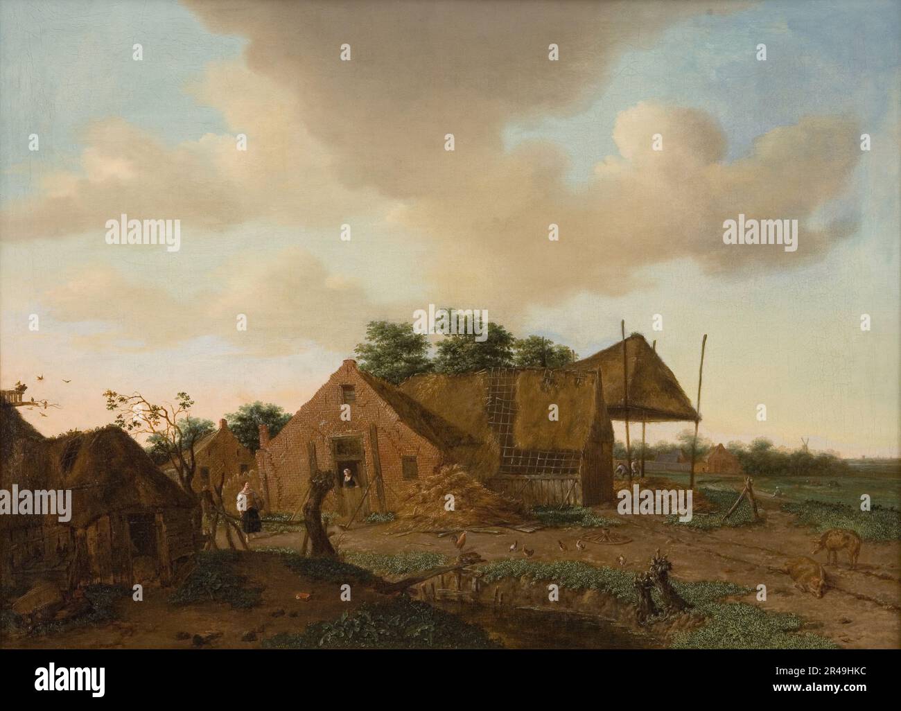 Dutch Farm, 1676 Stock Photo - Alamy