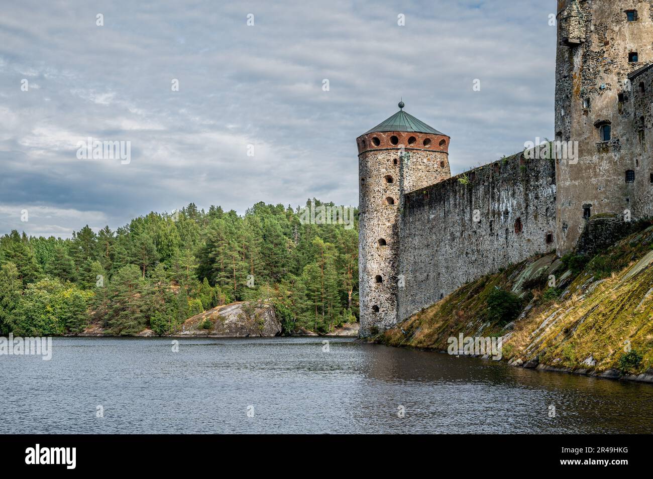 15th century three tower castle hi-res stock photography and images - Alamy