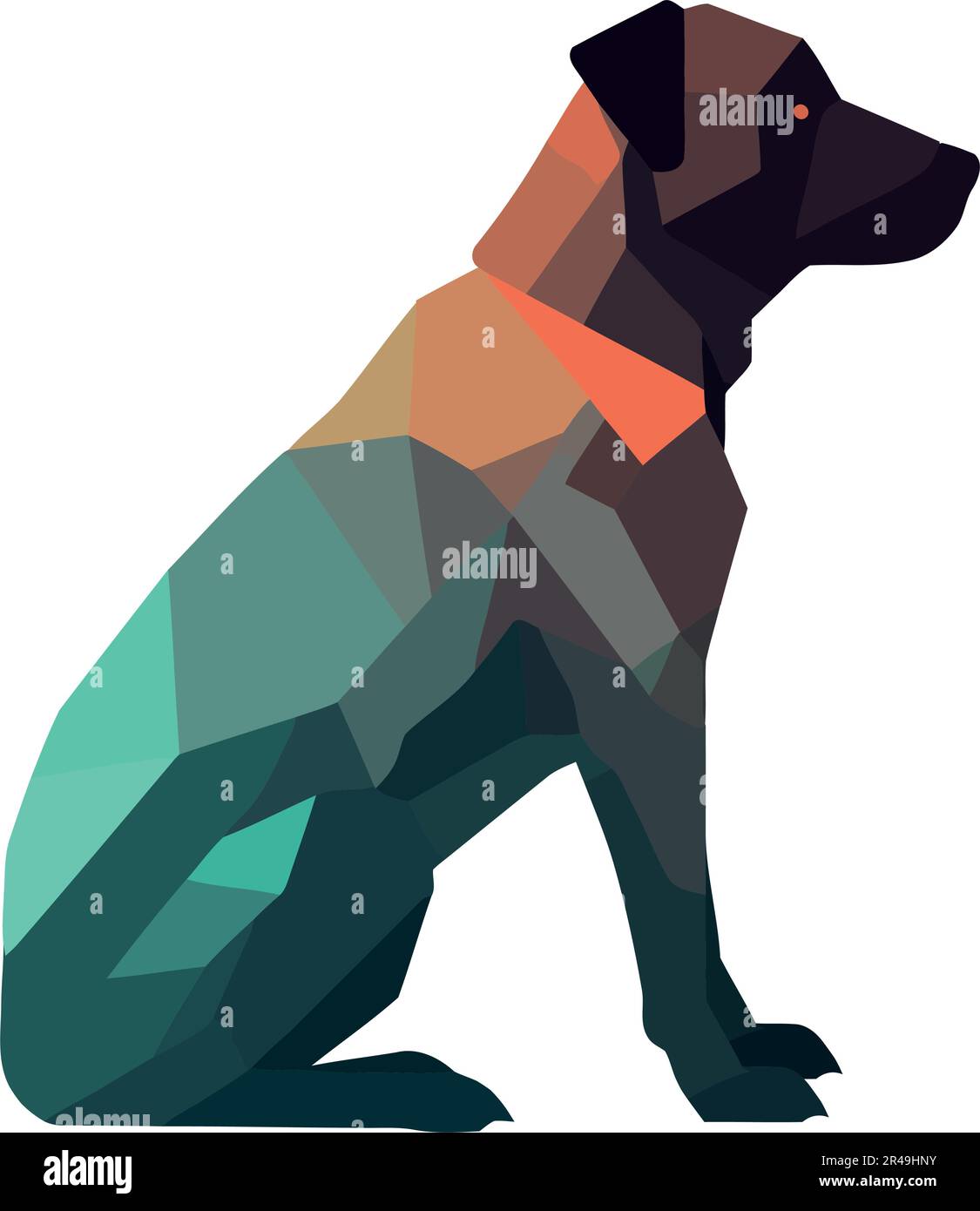Geometric puppy design Stock Vector Image & Art - Alamy