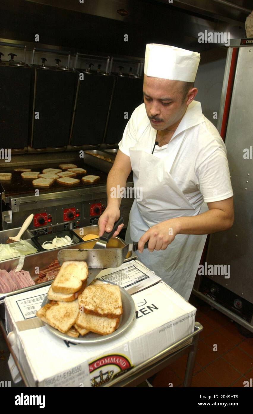 US Navy Mess Management Stock Photo - Alamy