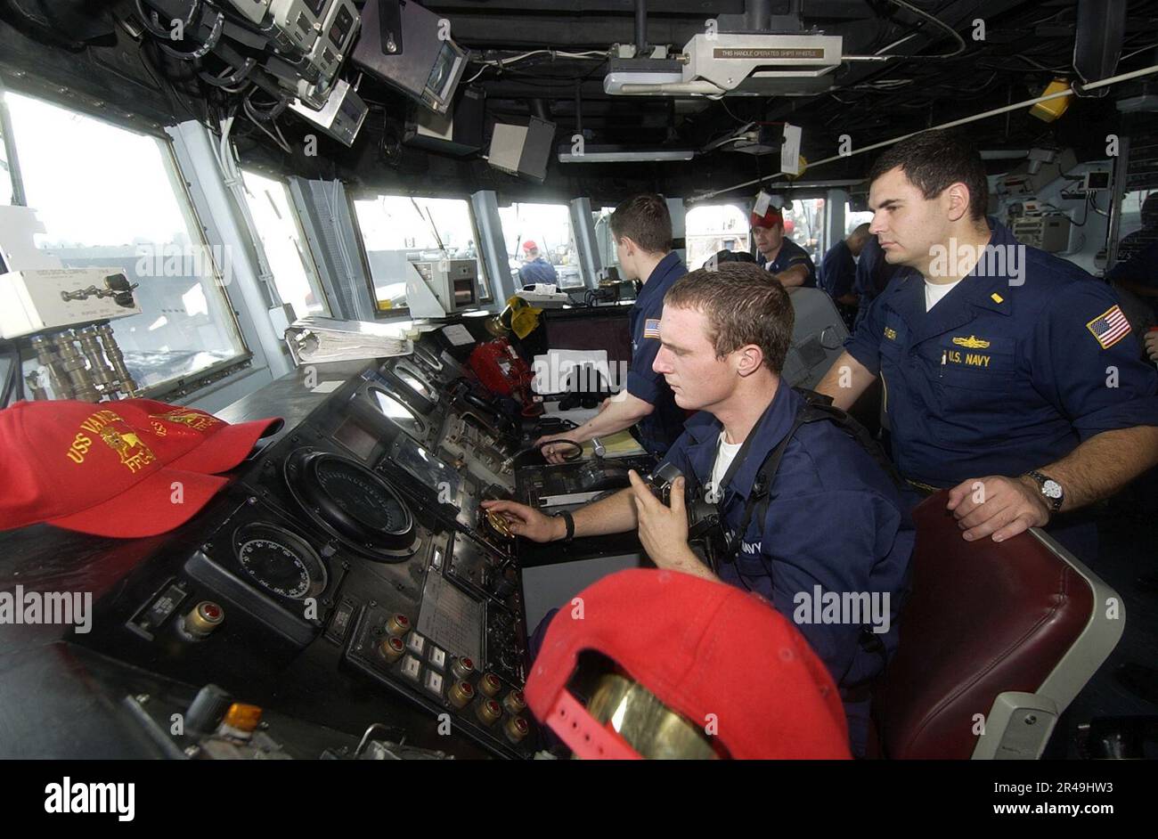 US Navy Master helmsman Stock Photo - Alamy