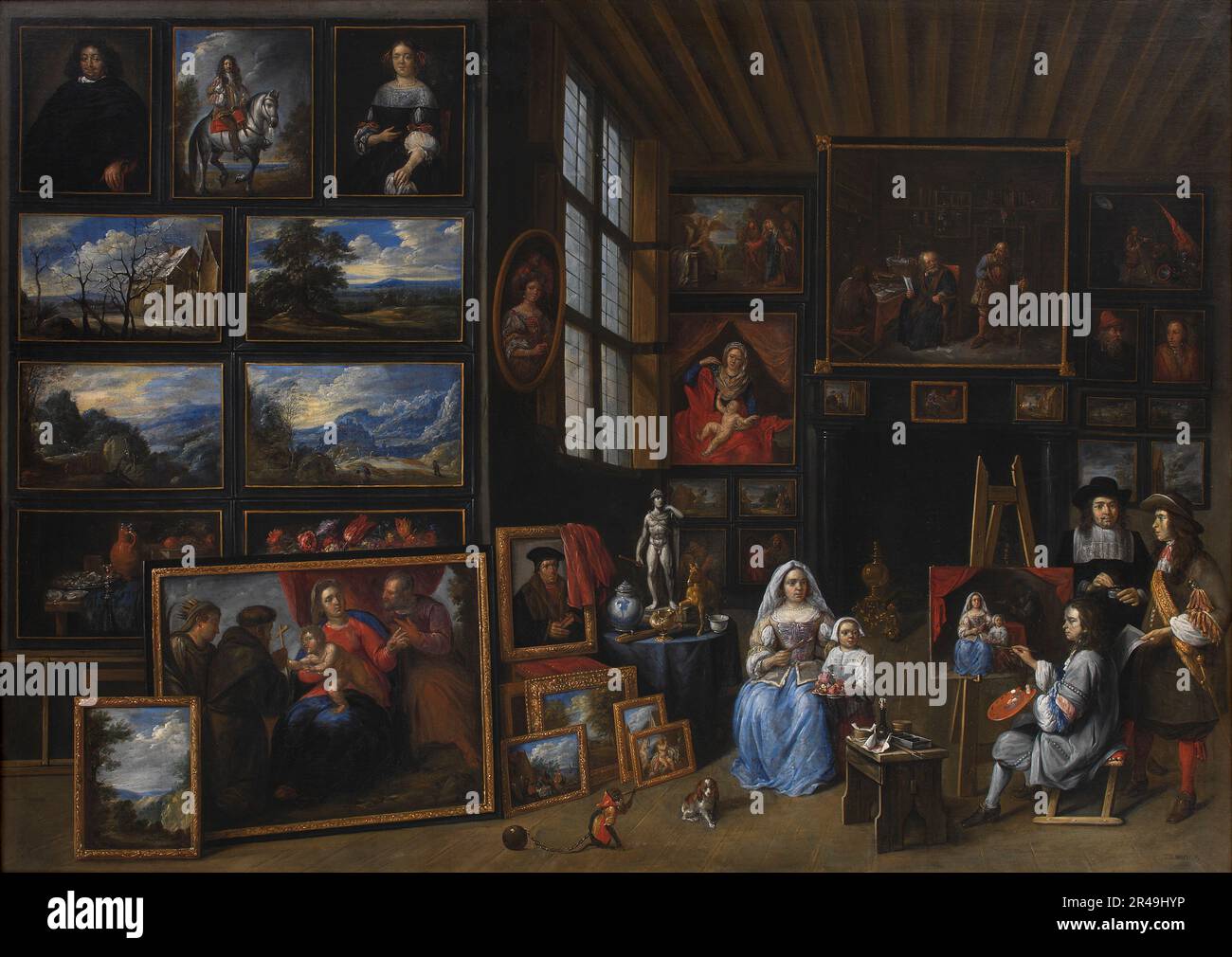 17th century artist easel hi-res stock photography and images - Alamy