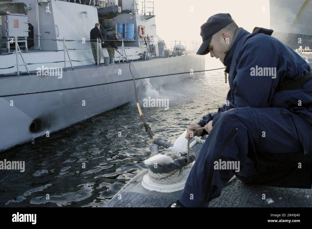 US Navy Gunner's Mate Stock Photo - Alamy
