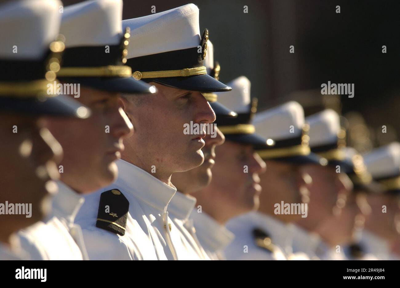US Navy Officer Candidates stand at attention Stock Photo - Alamy US Navy Officer Candidates stand at attention Stock Photo - Alamy
