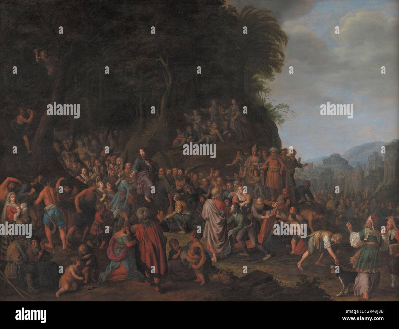 Christ's Entry into Jerusalem, 1655 Stock Photo - Alamy