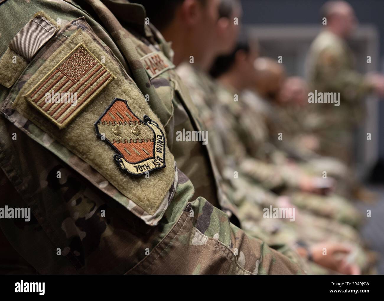 Airmen from the 70th Intelligence, Surveillance and Reconnaissance Wing ...