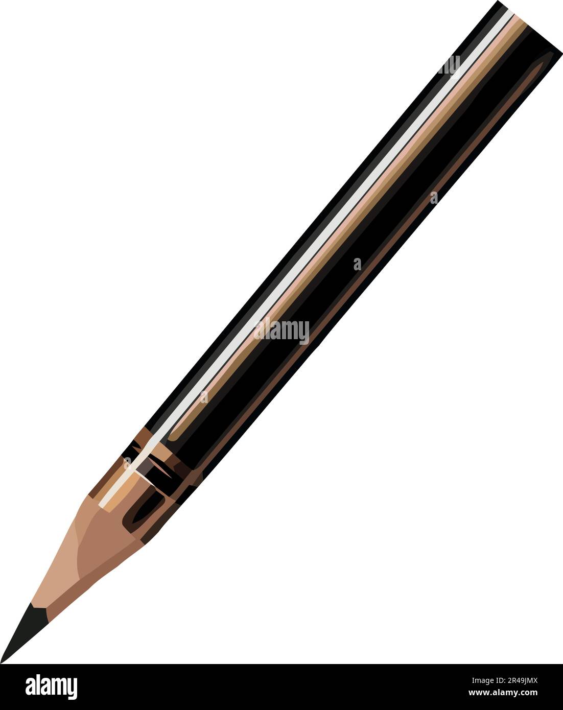 Black pencil design Stock Vector Image & Art - Alamy