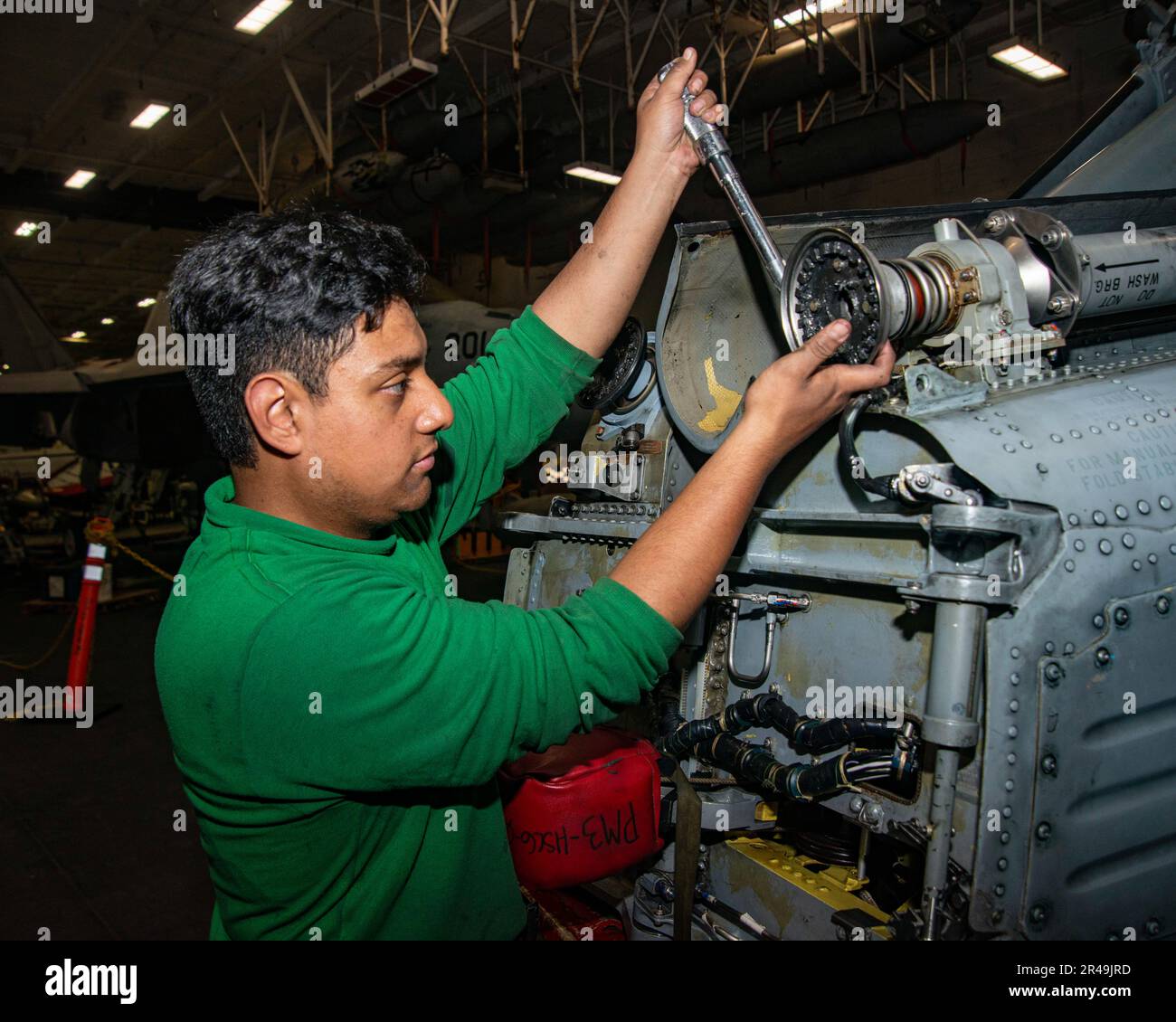 230405-N-NX635-1129 (April 5, 2023) US Navy Aviation Machinist's Mate ...