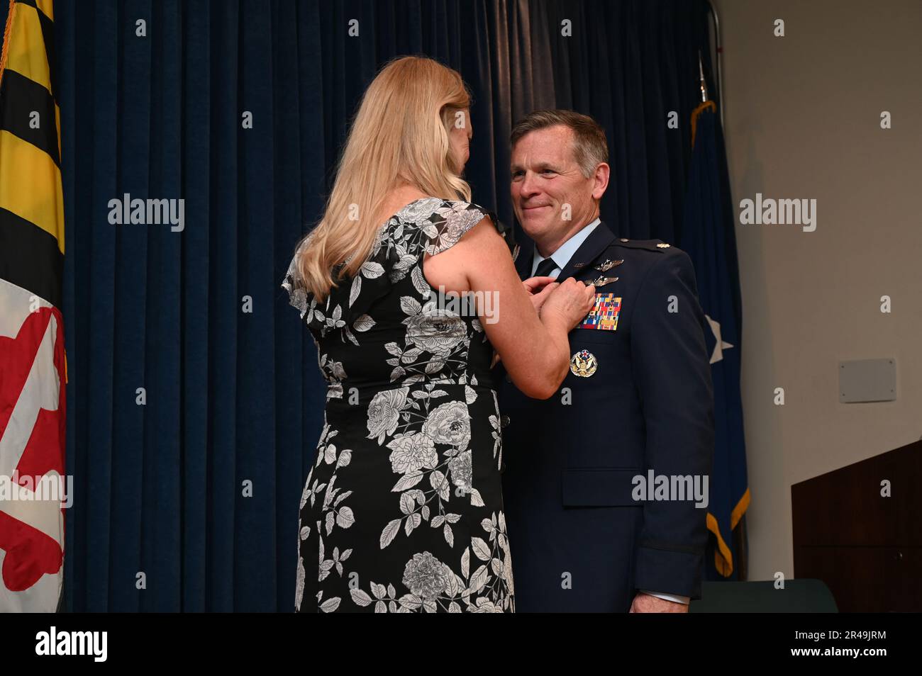 U.S. Air Force Lt. Col. Patrick Brindle from the 276 Cyber Operations ...