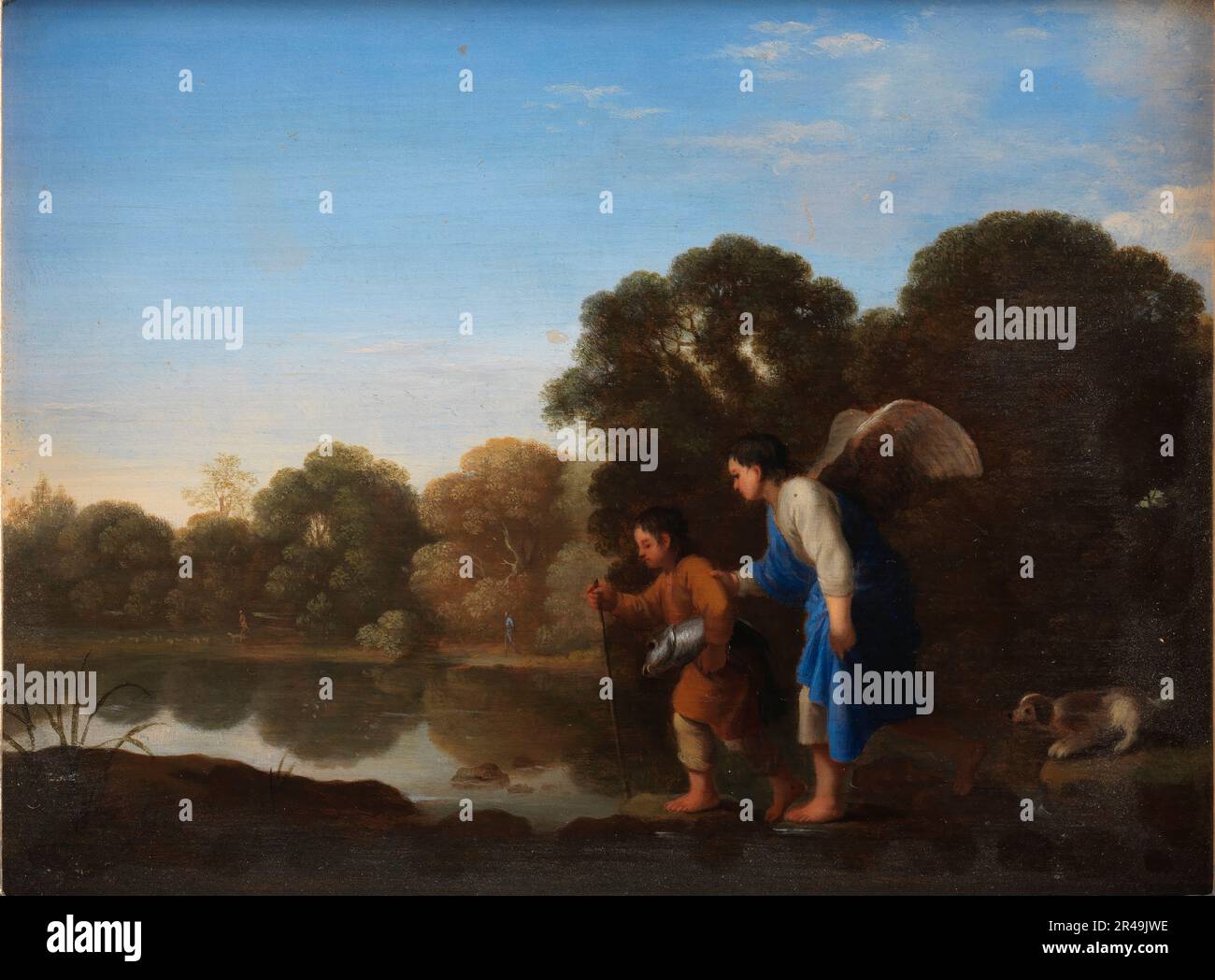 Young Tobiah and the Angel, 1645-1680 Stock Photo - Alamy