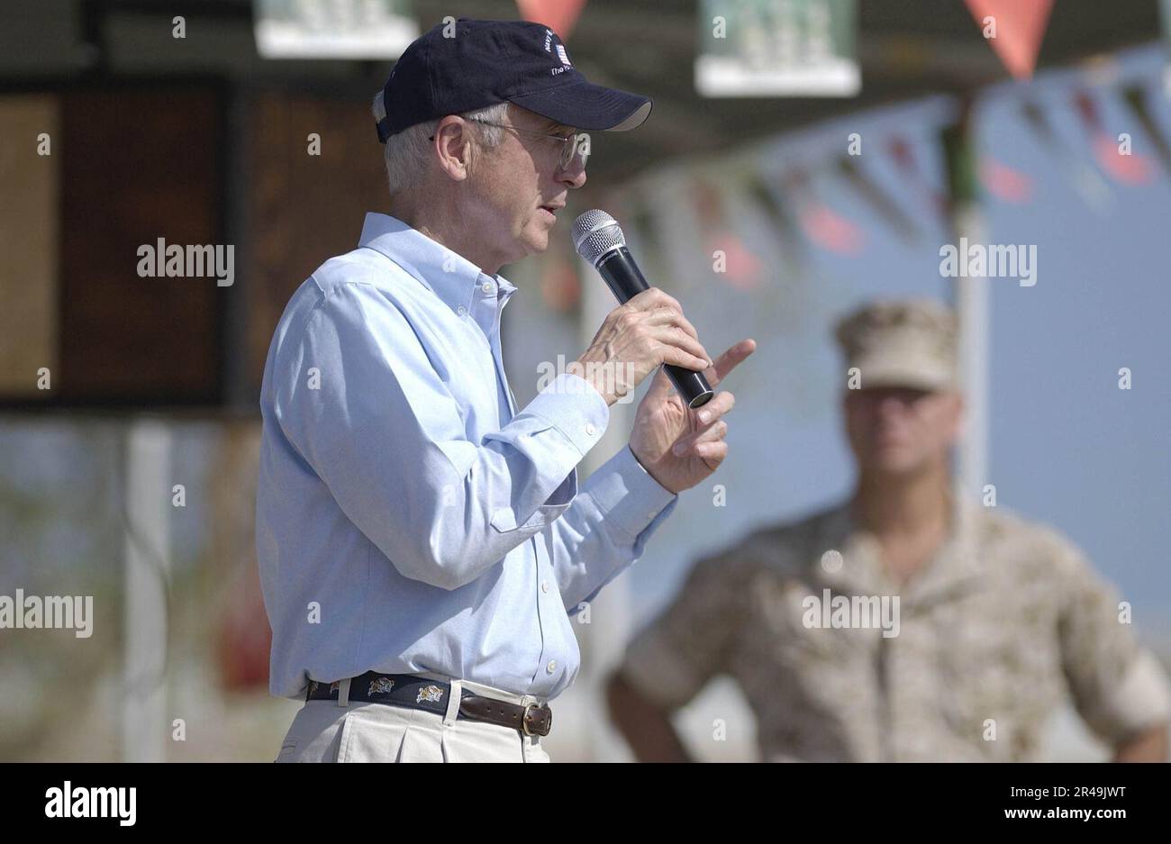US Navy The Secretary of the Navy, the Honorable Gordon R. England ...